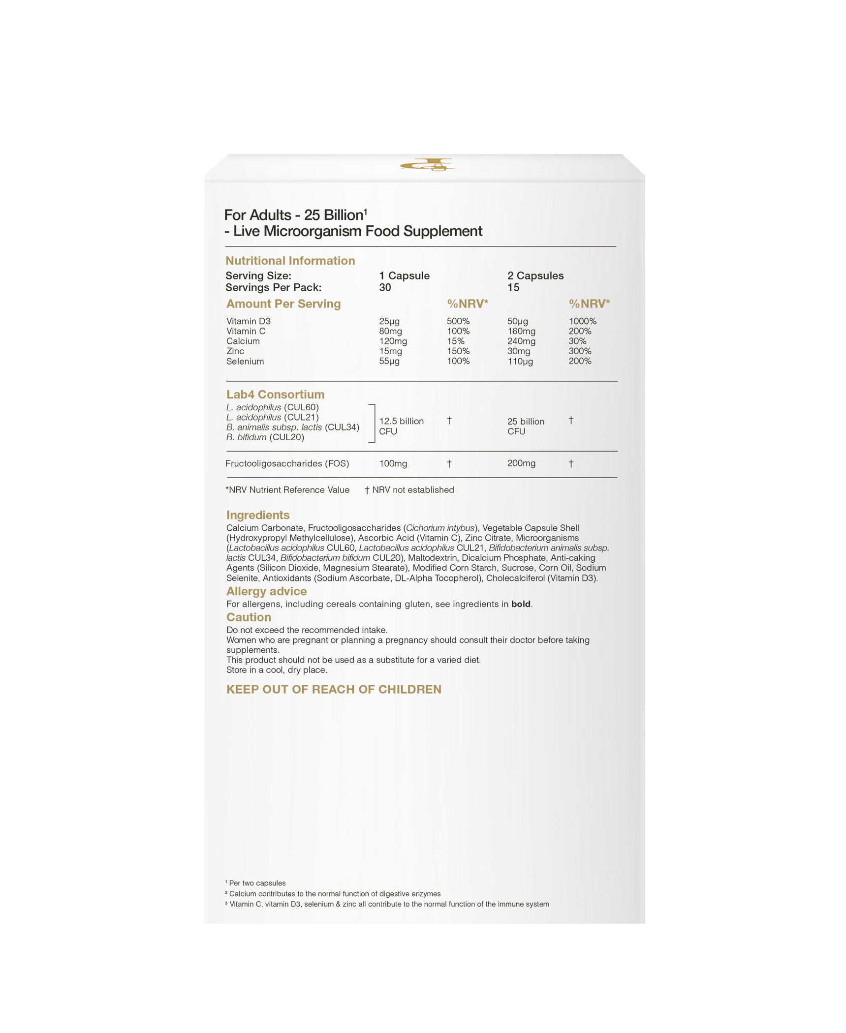 Enhances gut health with 25 billion Proven probiotics. — ProVen UK