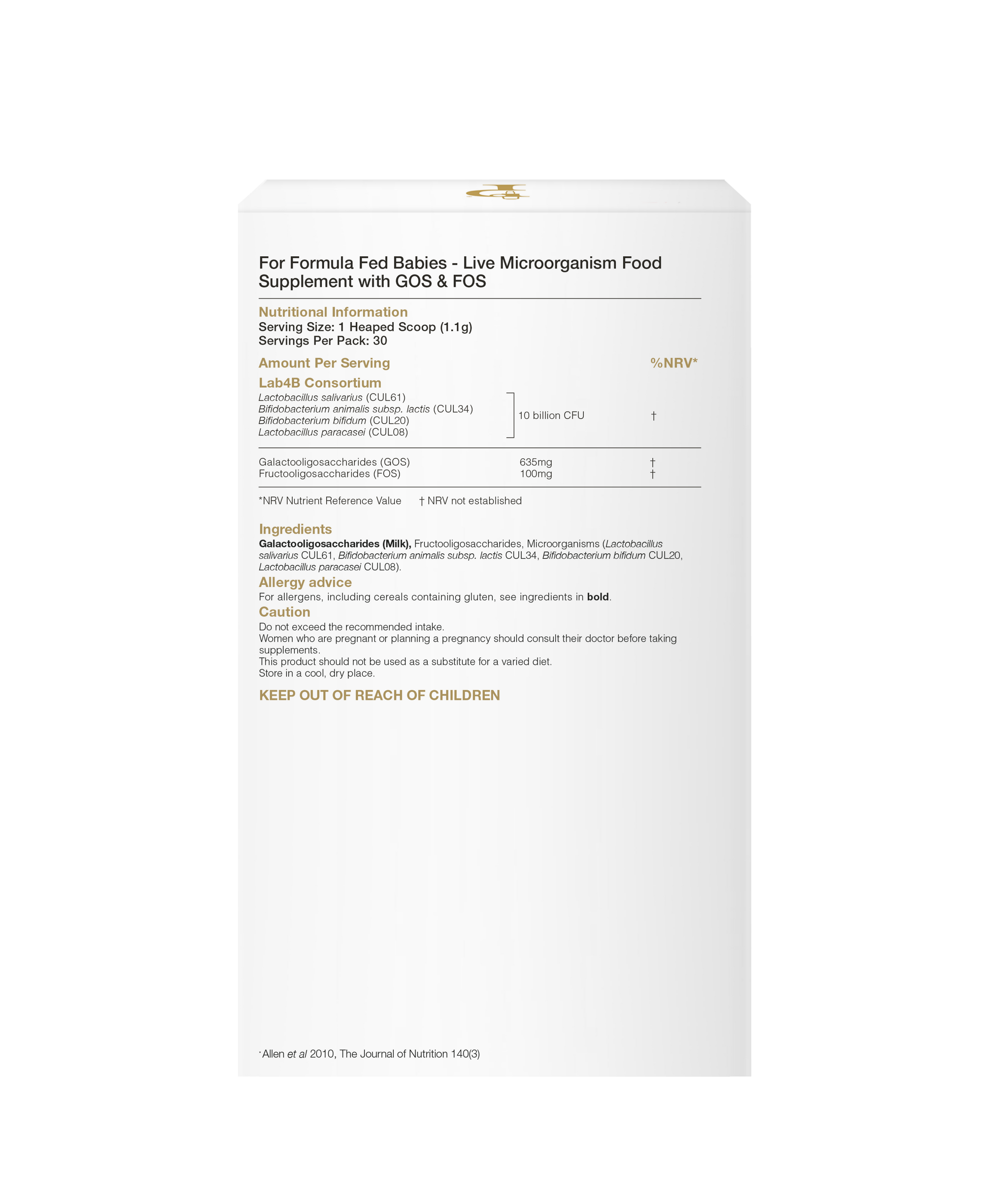 Supports infant gut health with formula-fed probiotics. — ProVen UK